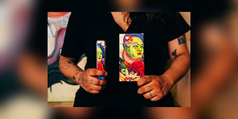 Timeless Vapes Collaborates with Surrealist Artist Ashley Macias and ...